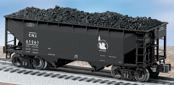 Lionel 6-17068 Jersey Central Offset Hopper #61261 – TrainCellar