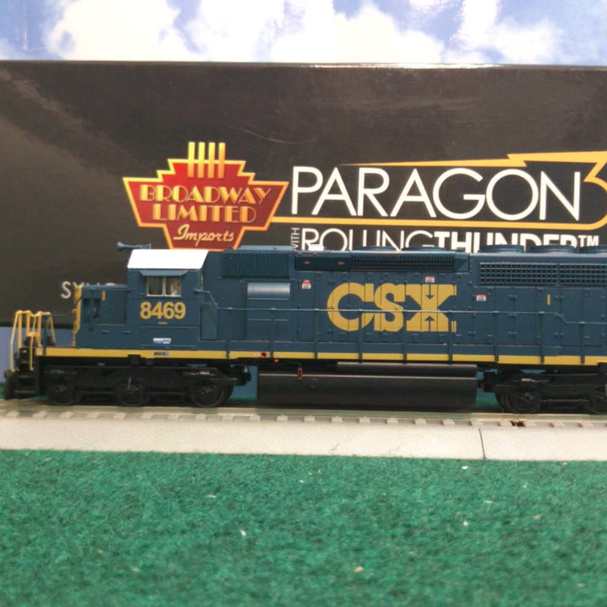 Broadway Limited EMD SD40-2 CSX 8469 Paragon 3 Sound DCC,. HO – TrainCellar
