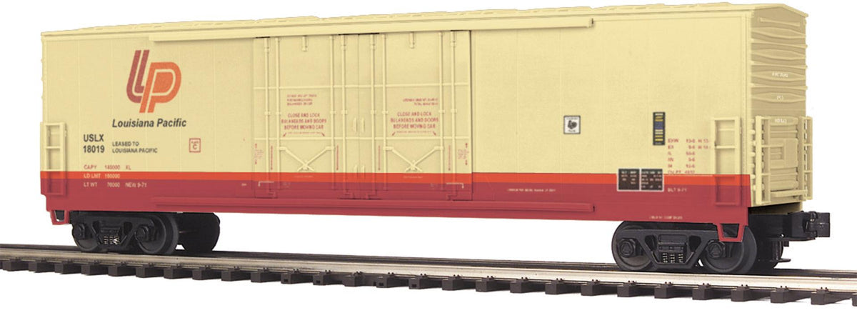 MTH 20-93136 Louisiana - Pacific 50' Dbl. Door Plugged Boxcar – TrainCellar