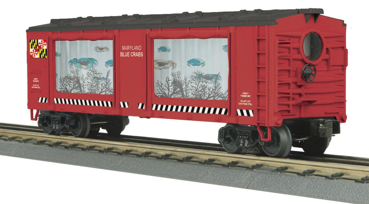 MTH 30-79193 Maryland Crabs O Gauge RailKing Operating Aquarium Car ...