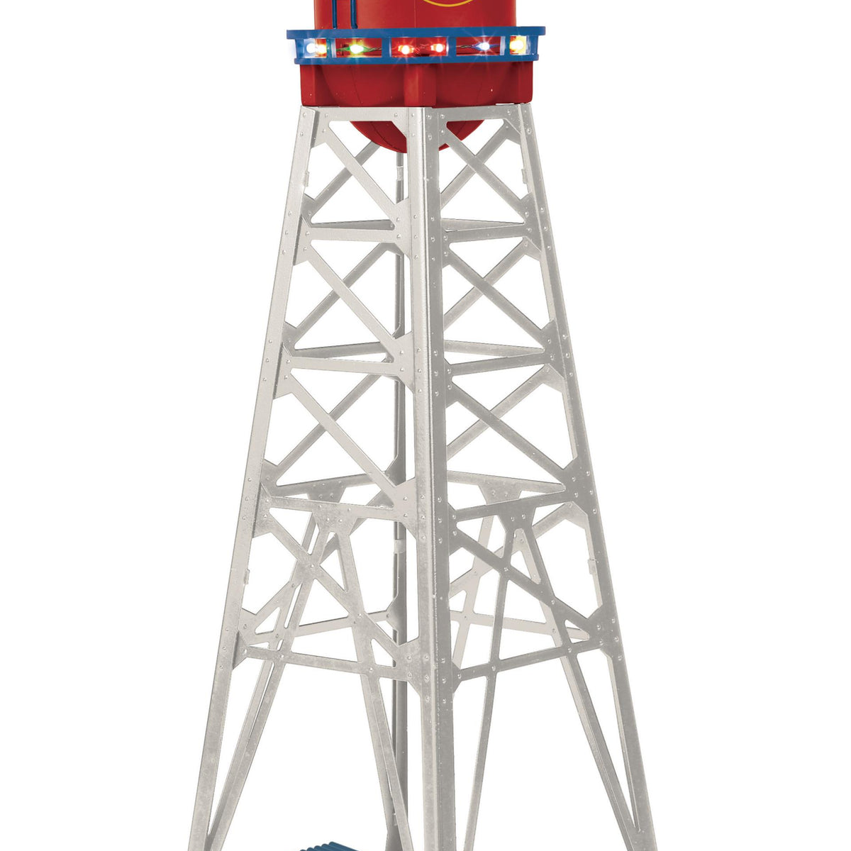 MTH RailKing 30-90740 North Pole Industrial Water Tower w/LED Lights ...
