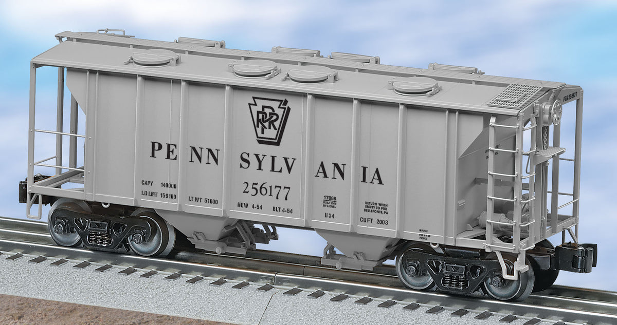 Lionel 6-17066 Pennsylvania PS-2 2-Bay Covered Hopper #256177 – TrainCellar