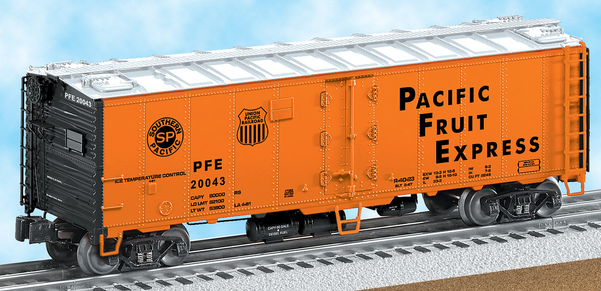 Lionel 6-17352 Pacific Fruit Express Steel-sided Refrigerator Car #200 ...
