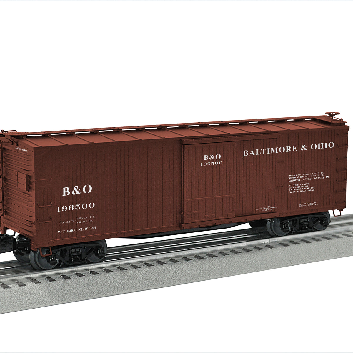 Lionel 6-27854 Baltimore & Ohio Double-sheathed Boxcar – TrainCellar