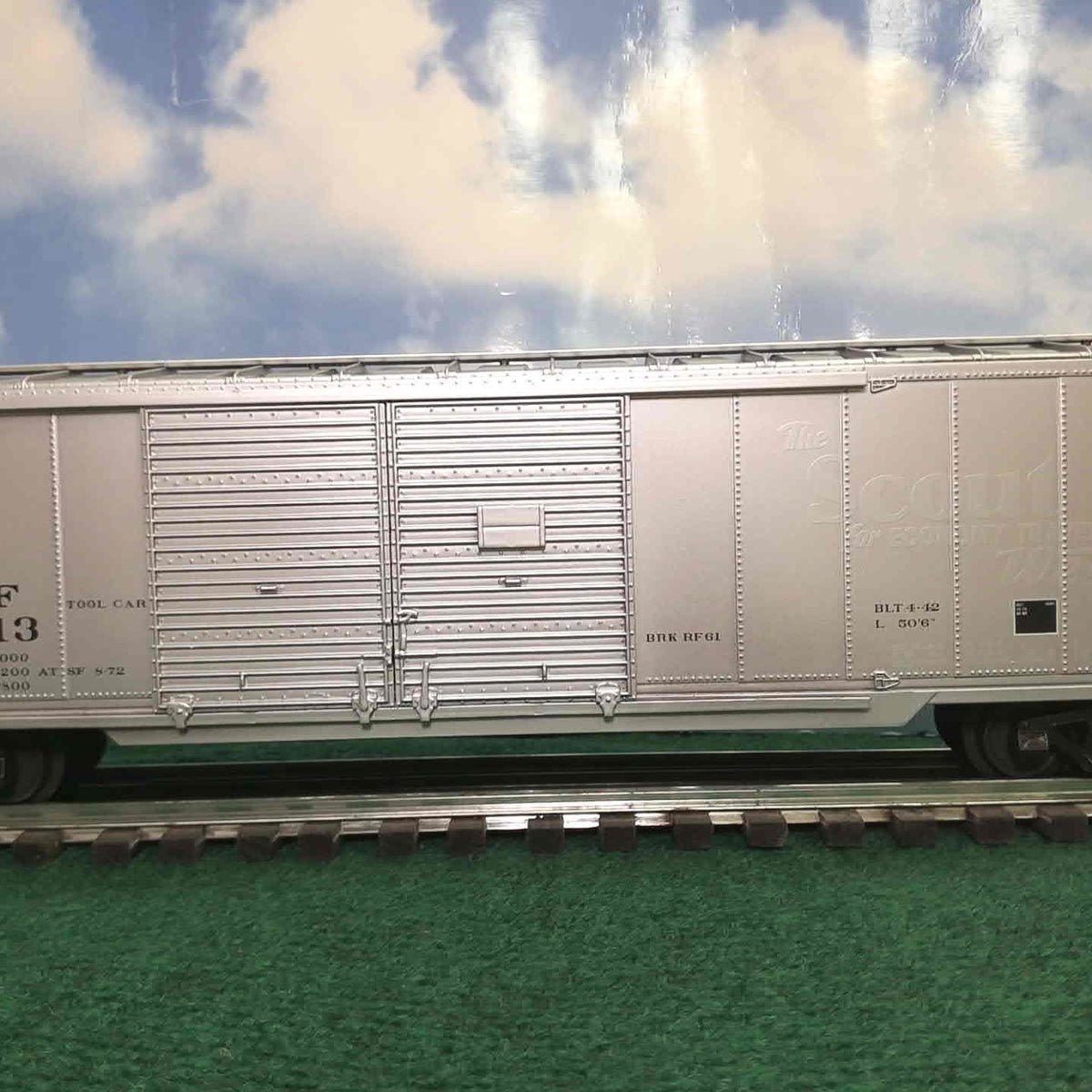 Pecos River HR0118-1 Santa Fe MOFW D/D Hi-Rail Built – TrainCellar