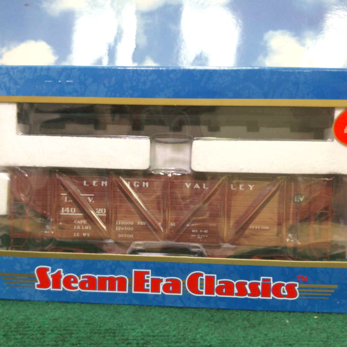 Atlas #6434-8 Lehigh Valley 50 Ton Emergency Hopper Car #14020 (3-Rail ...