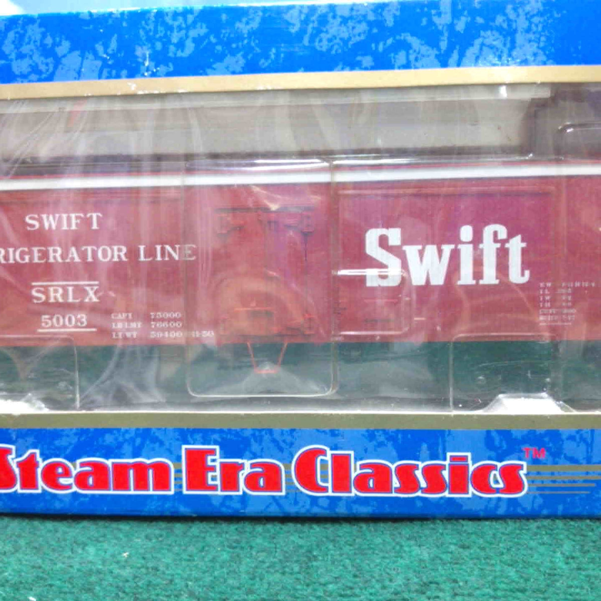 Atlas #8012 Swift 36' Woodside Reefer Car (3-Rail) – TrainCellar