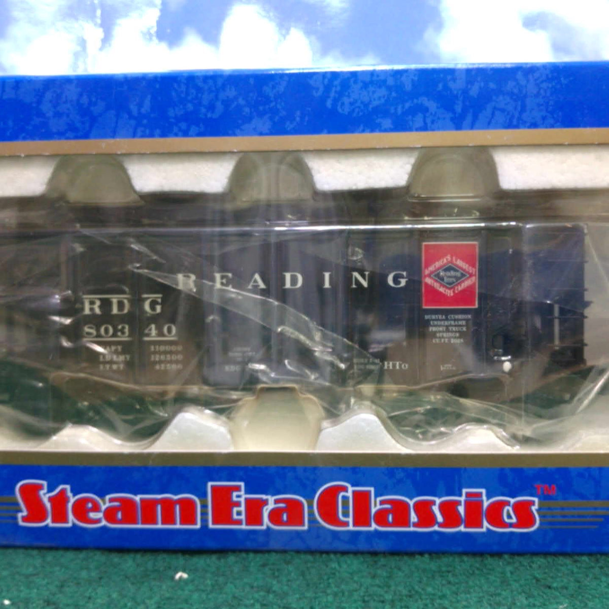 Atlas #6755 Reading 55 Ton Fishbelly Hopper Car (3-Rail) – TrainCellar