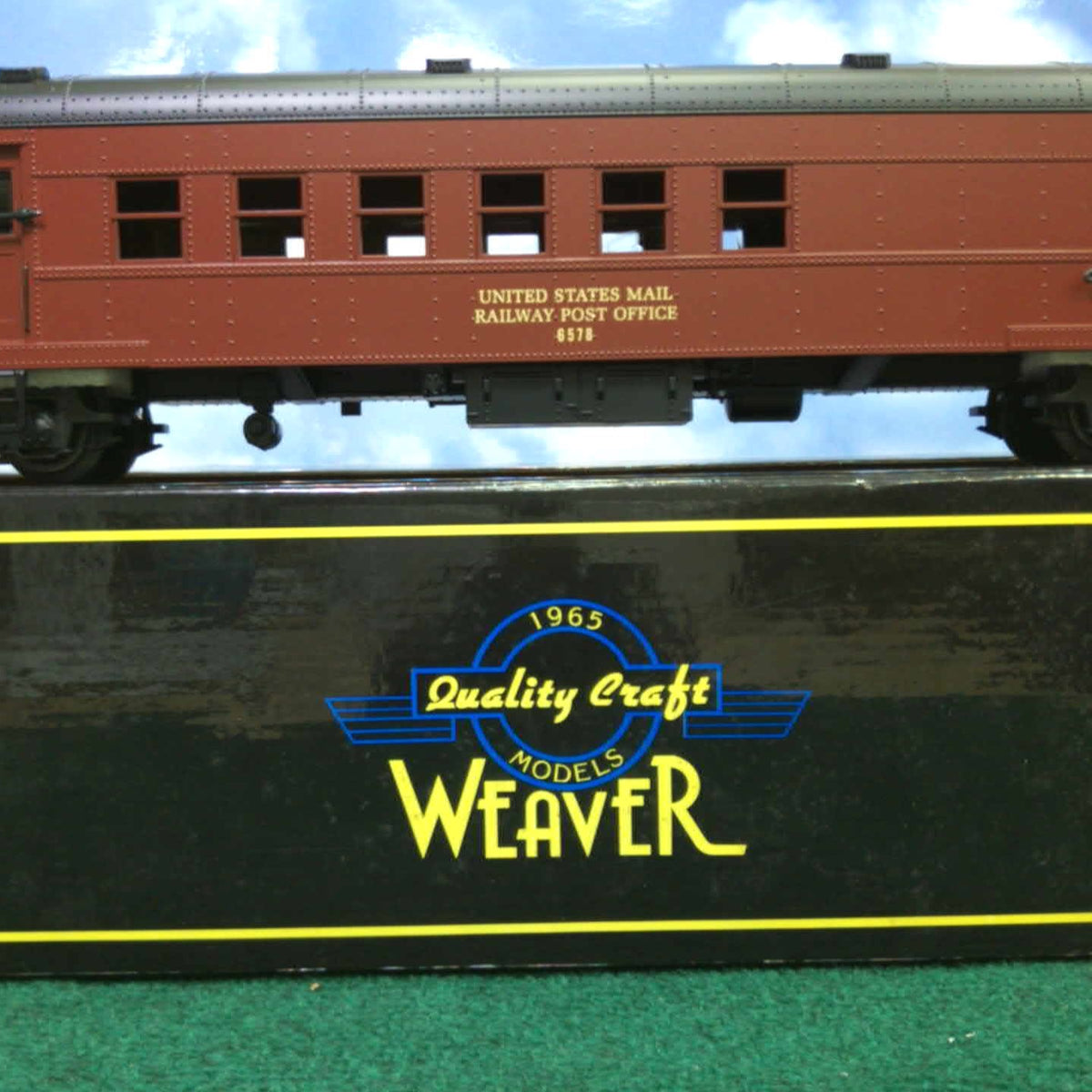 Weaver G22404LD PRR Keystone Logo Railway Post Office (3-Rail ...