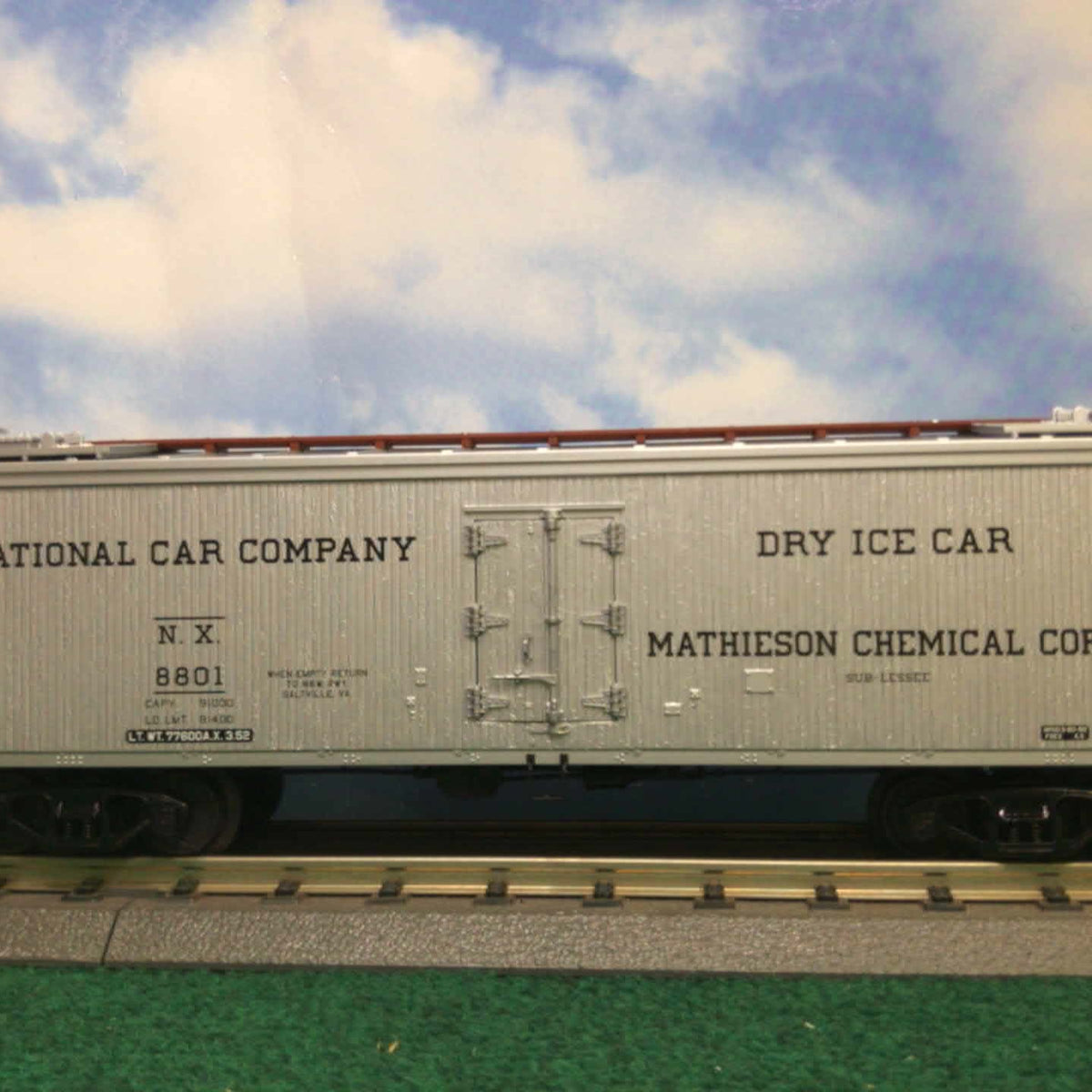 Atlas #8159 Mathieson 40' Re-Built Wood Reefer Car (3-Rail) – TrainCellar