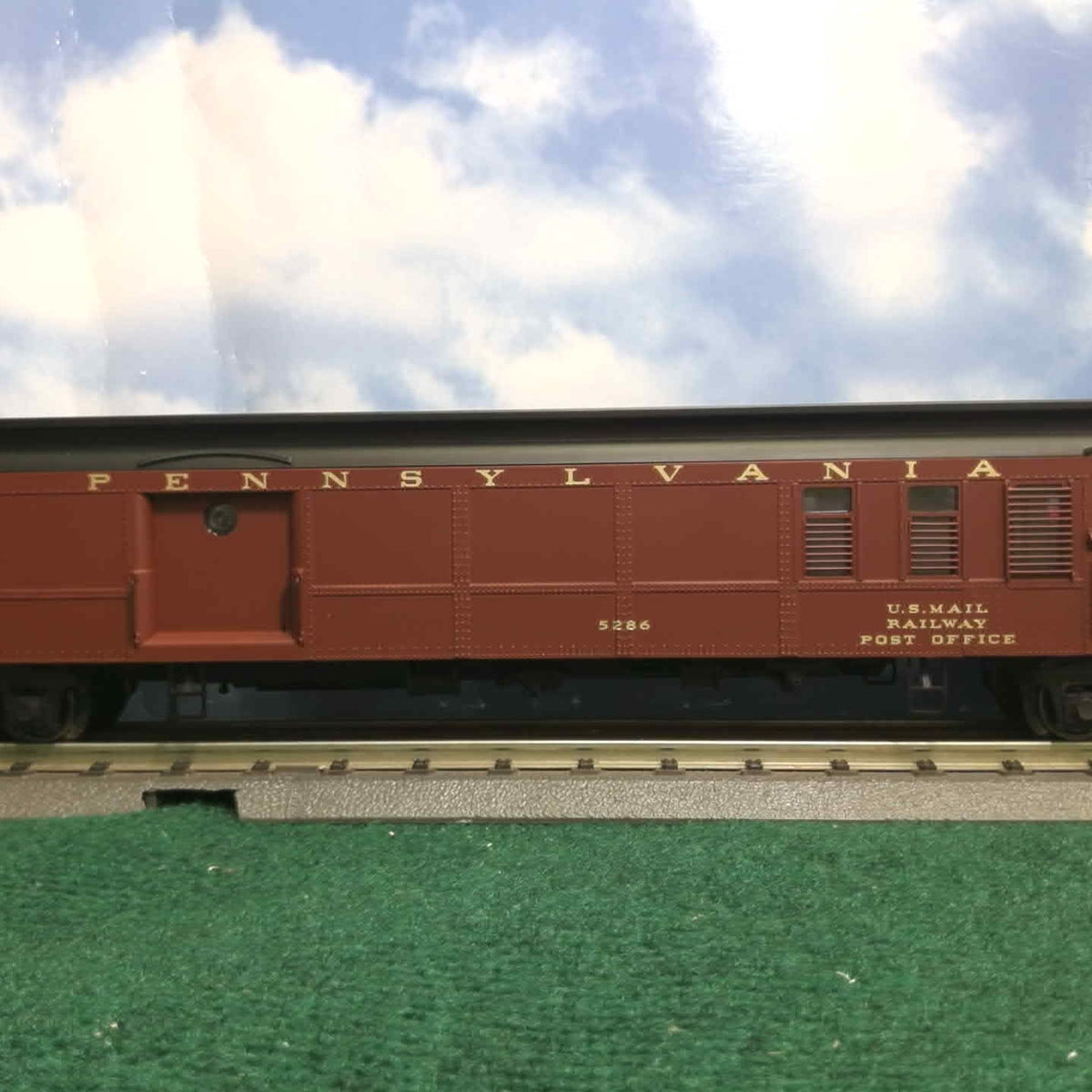 Golden Gate Depot Pennsylvania Heavy Weight Baggage/Mail Car (3-Rail ...