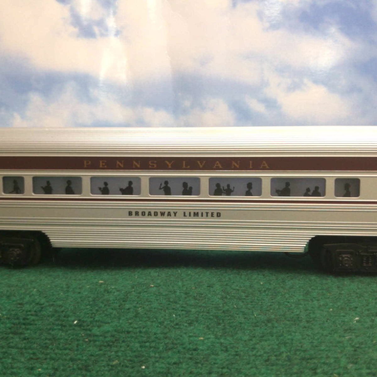 Williams O Gauge Pennsylvania Boardway Limited Coach Car – TrainCellar