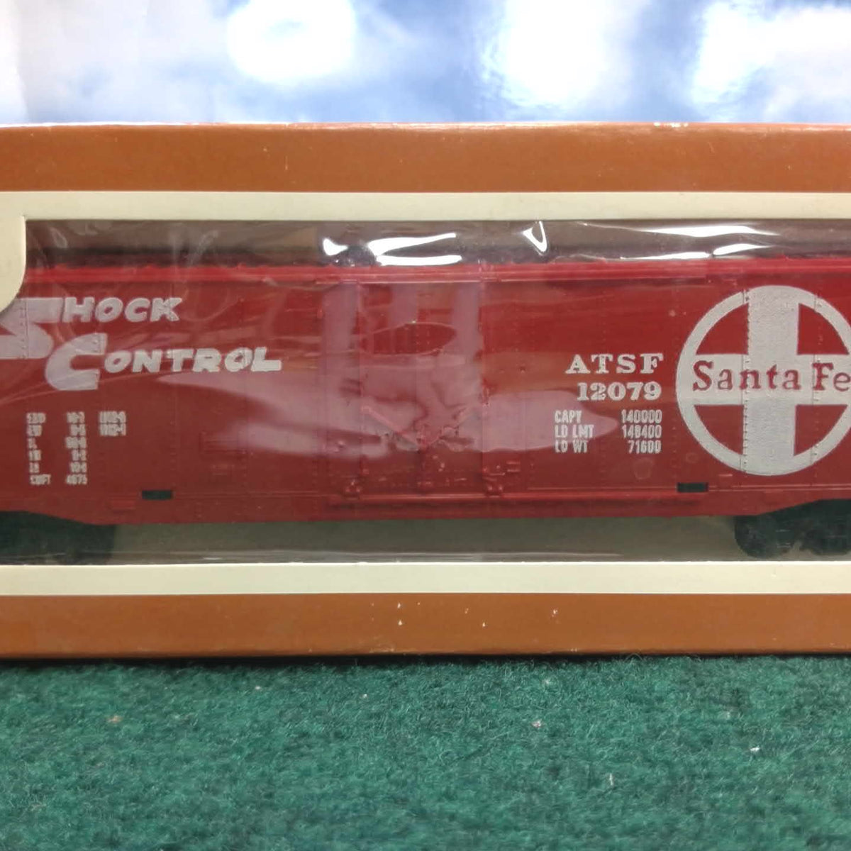 Tyco 339A HO Santa Fe 50' Box Car – TrainCellar