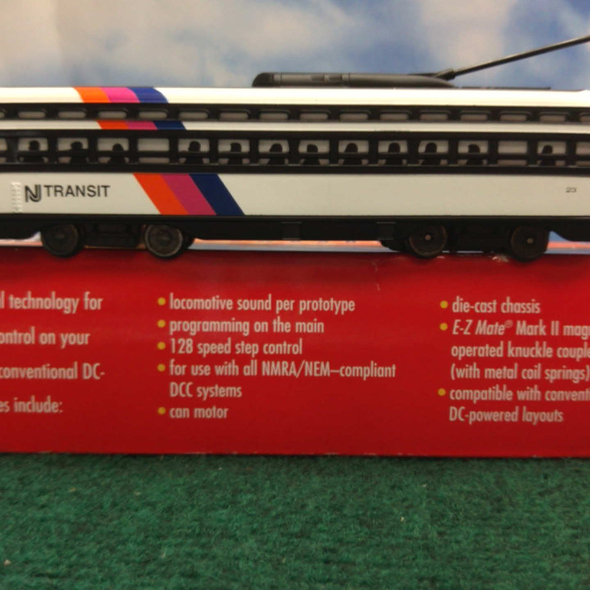 Bachmann 60506 HO NJ Transit PCC Streetcar – TrainCellar