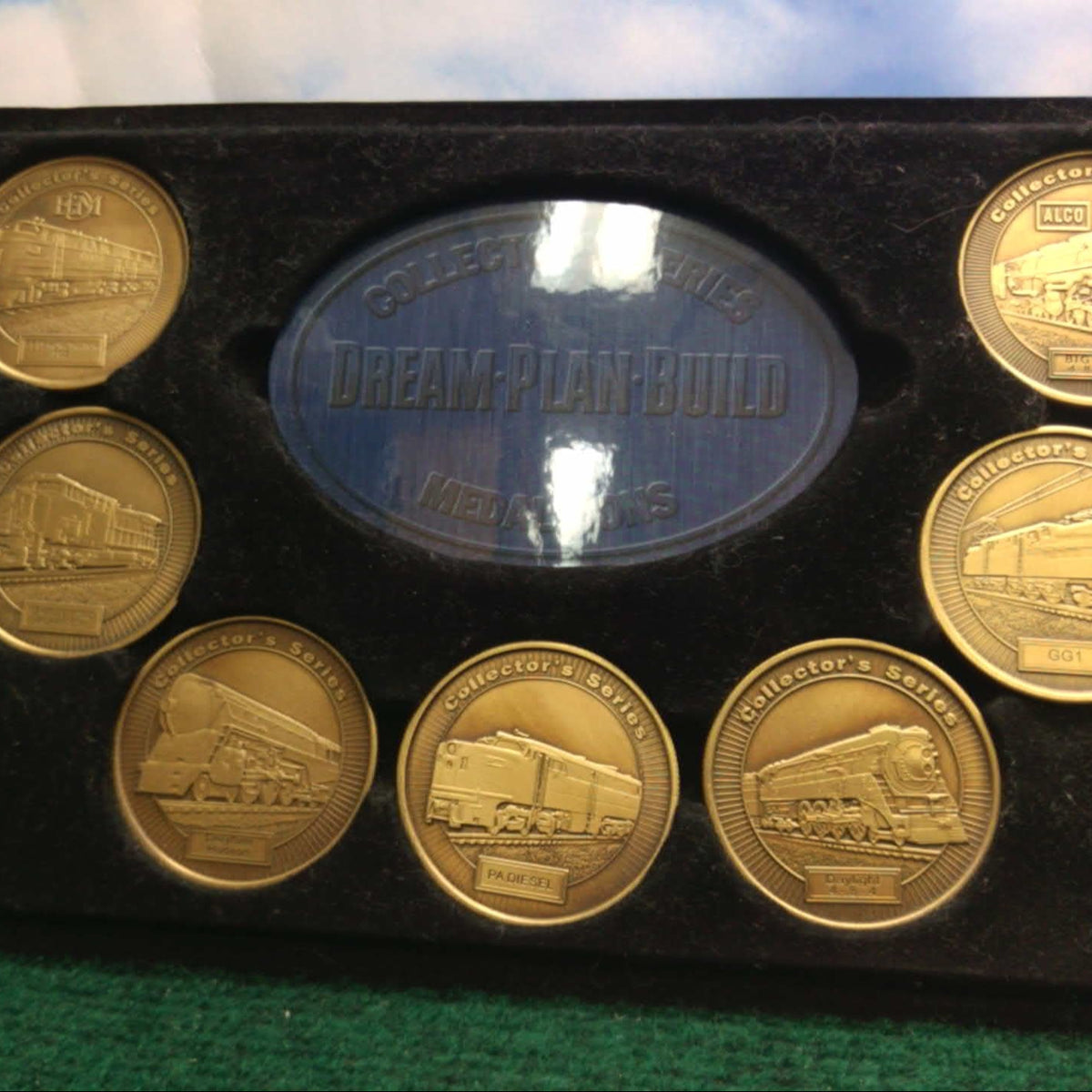 Model Railroader Dream-Plan-Build Railroad Collector Medallions ...