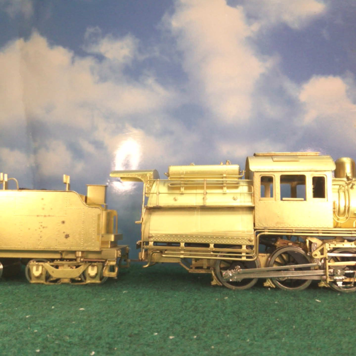 Gem Models Brass Unpainted Reading Class 0-6-0 Camelback Engine ...