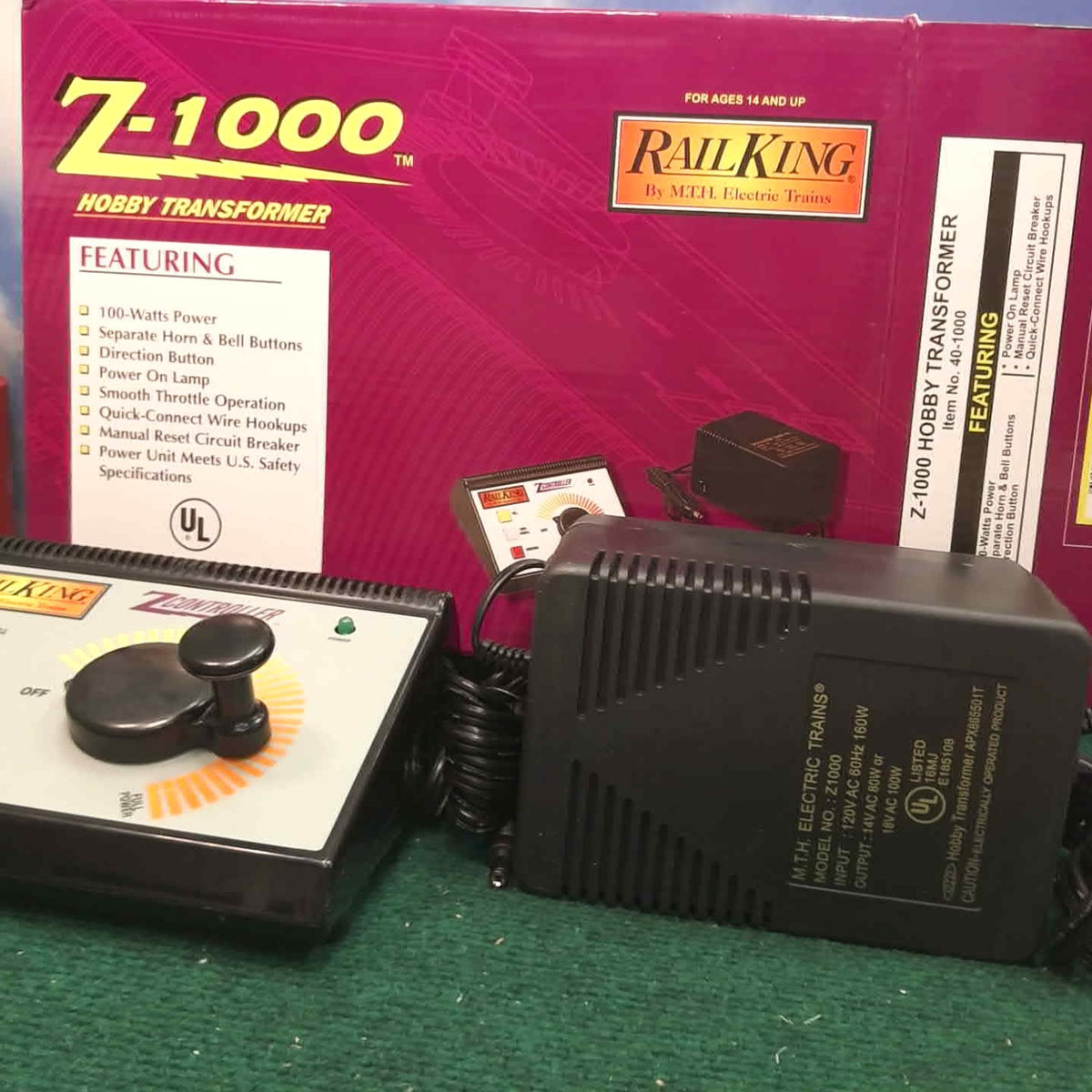 MTH Rail King Z-1000 Hobby Transformer – TrainCellar