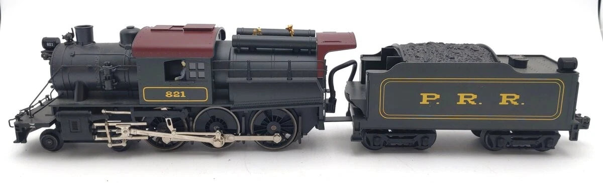 Lionel 6-18091 PRR Camelback 4-6-0 Steam Loco #821 & Tender – TrainCellar