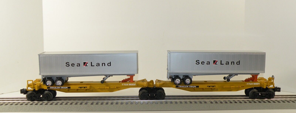 Lionel 6-16322: Sealand TTUX Car Set – TrainCellar