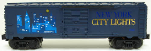 Lionel 6-16791: New York City Lights Lighted Boxcar – TrainCellar